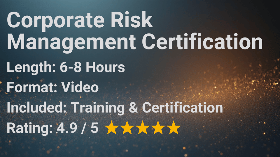 Risk Management Certification