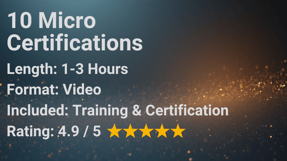 10 Micro-Certifications