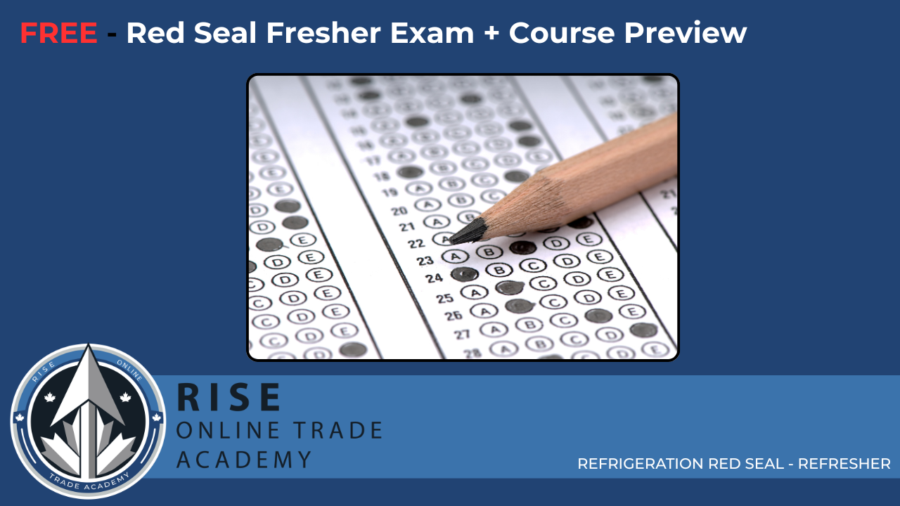 [Free] Red Seal Refrigeration Exam Info & Practice Test