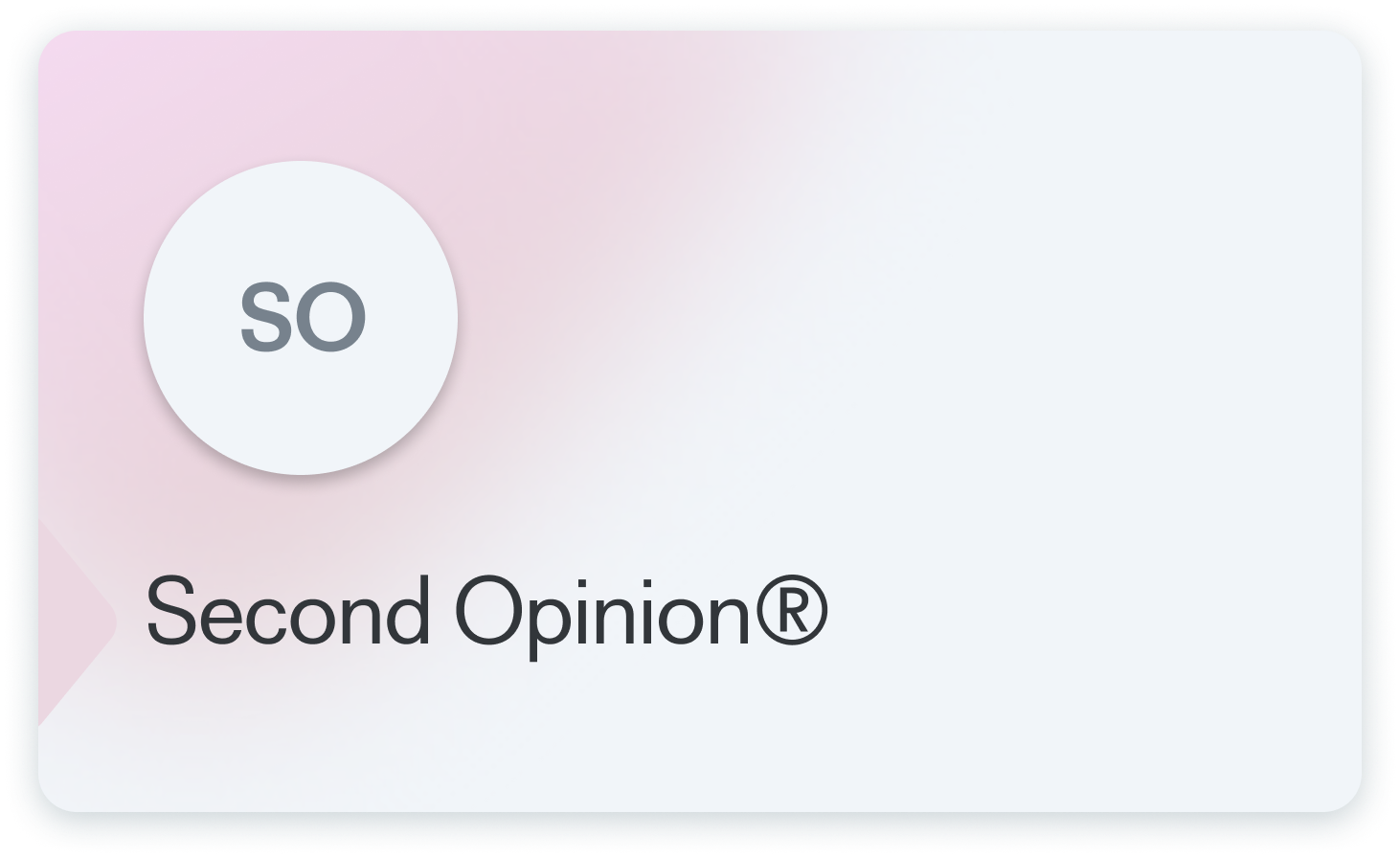 Introduction to Second Opinion