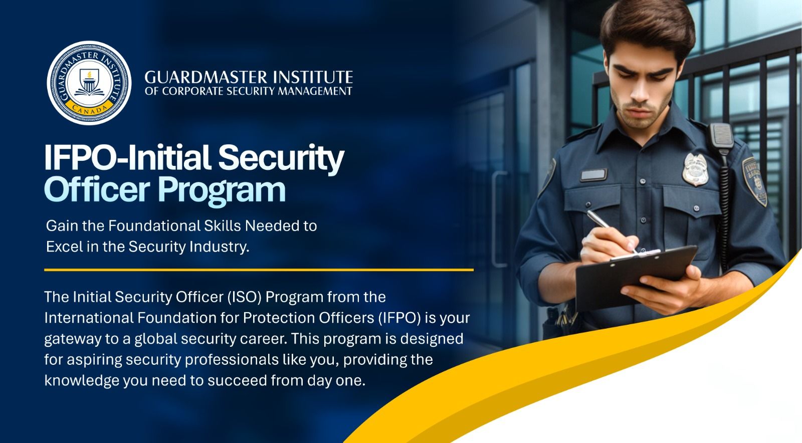 Initial Security Officer Certification - Masterclass
