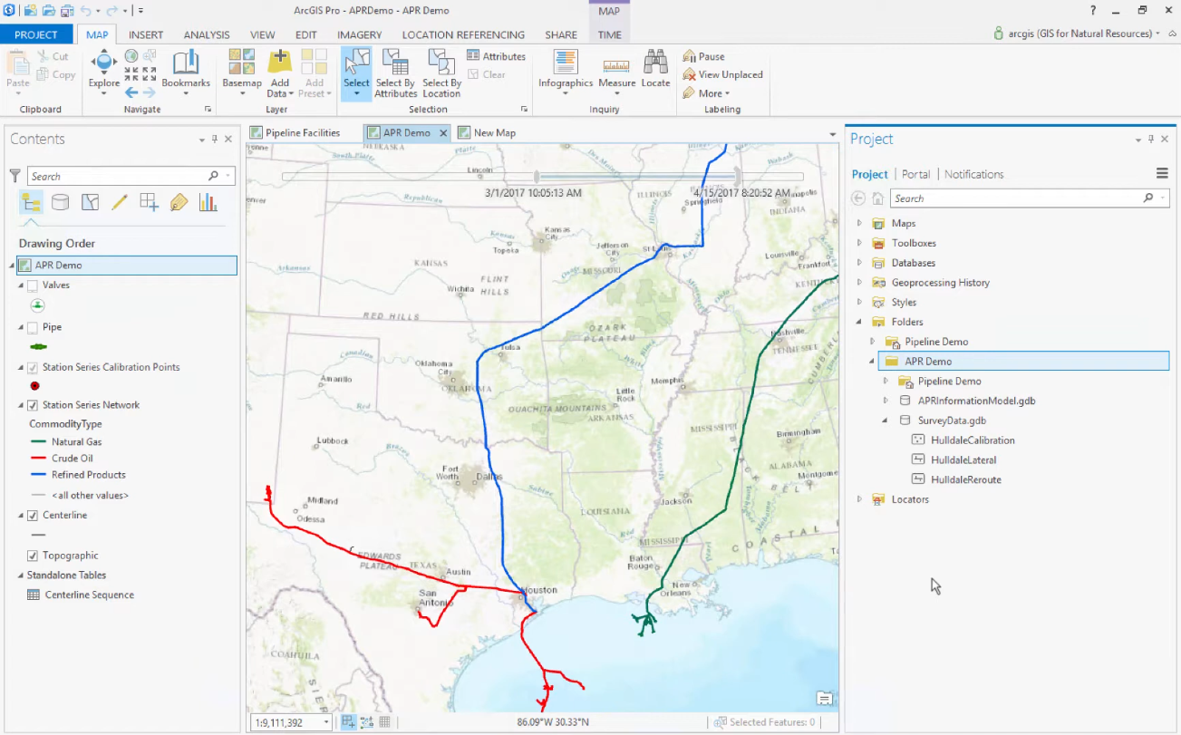 Esri: Add Routes with ArcGIS Pipeline Referencing