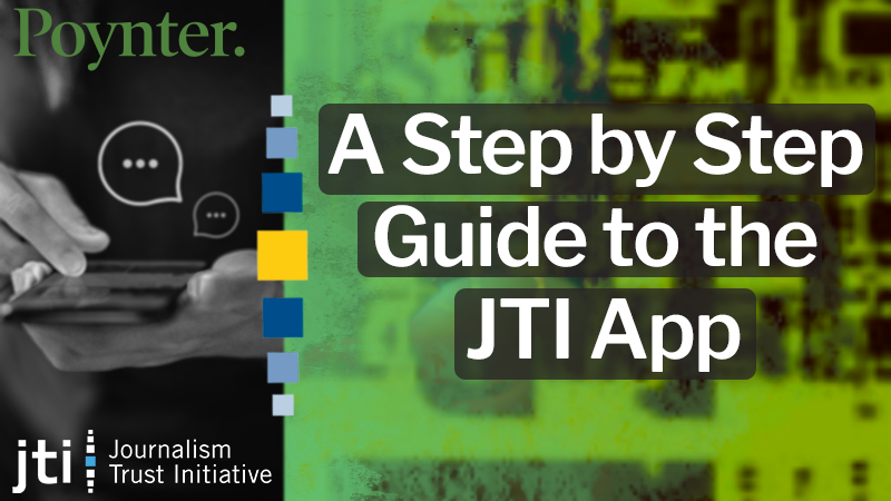 A Step By Step Guide to the JTI App