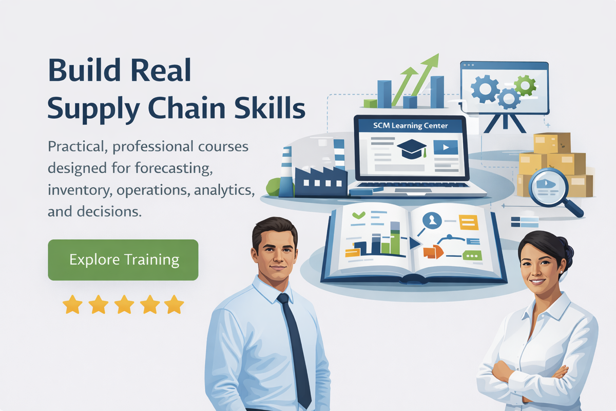 Supply Chain Training for Professionals | SCM Learning Center