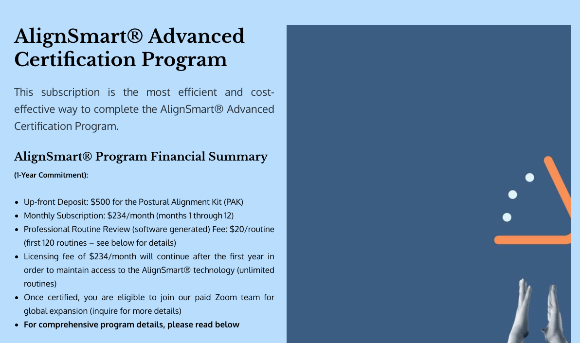 AlignSmart App Subscription- Level 4