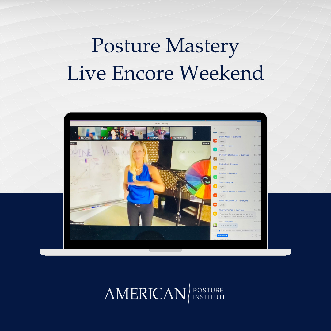 Posture Mastery Live On Demand Replays
