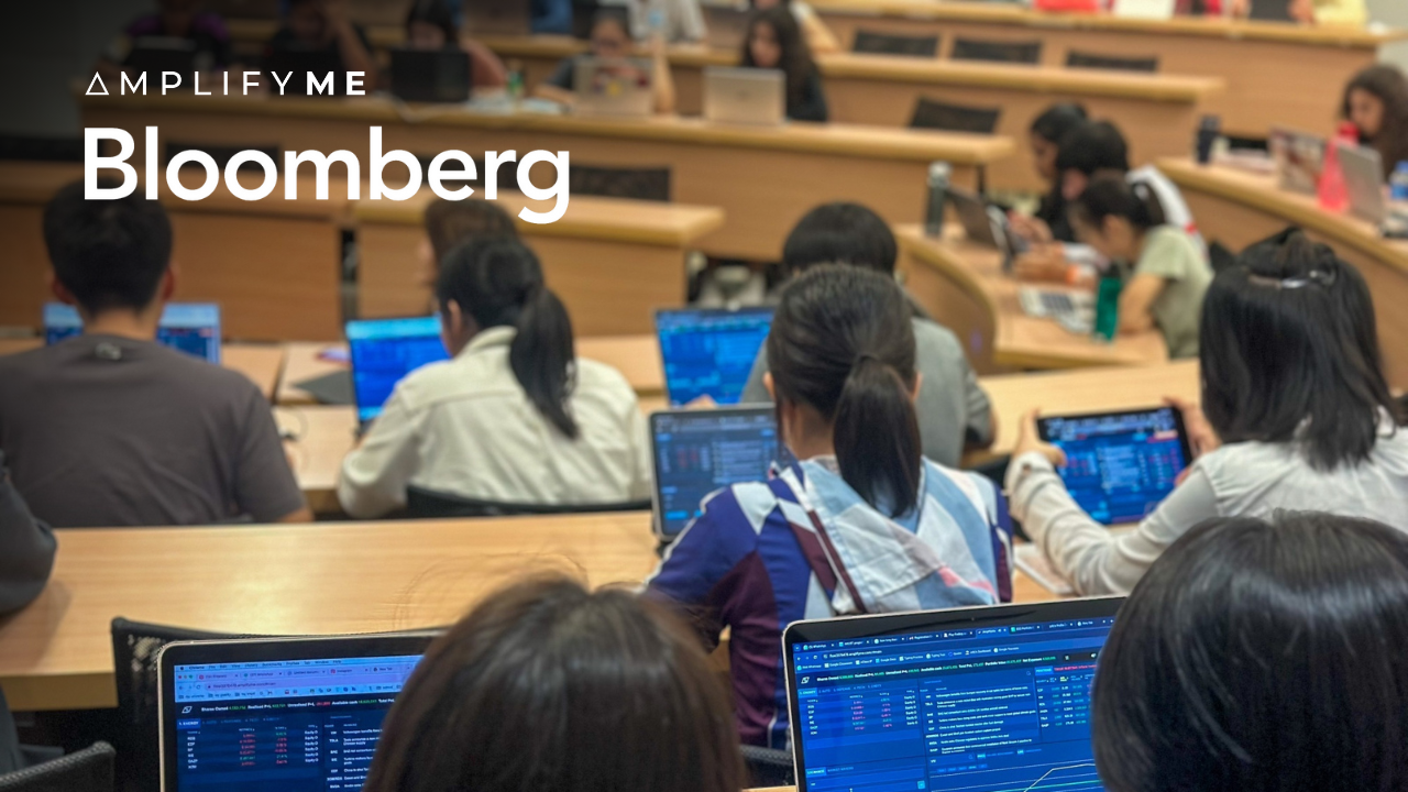 Bloomberg Features AmplifyME’s Mission to Empower Young Talent in APAC