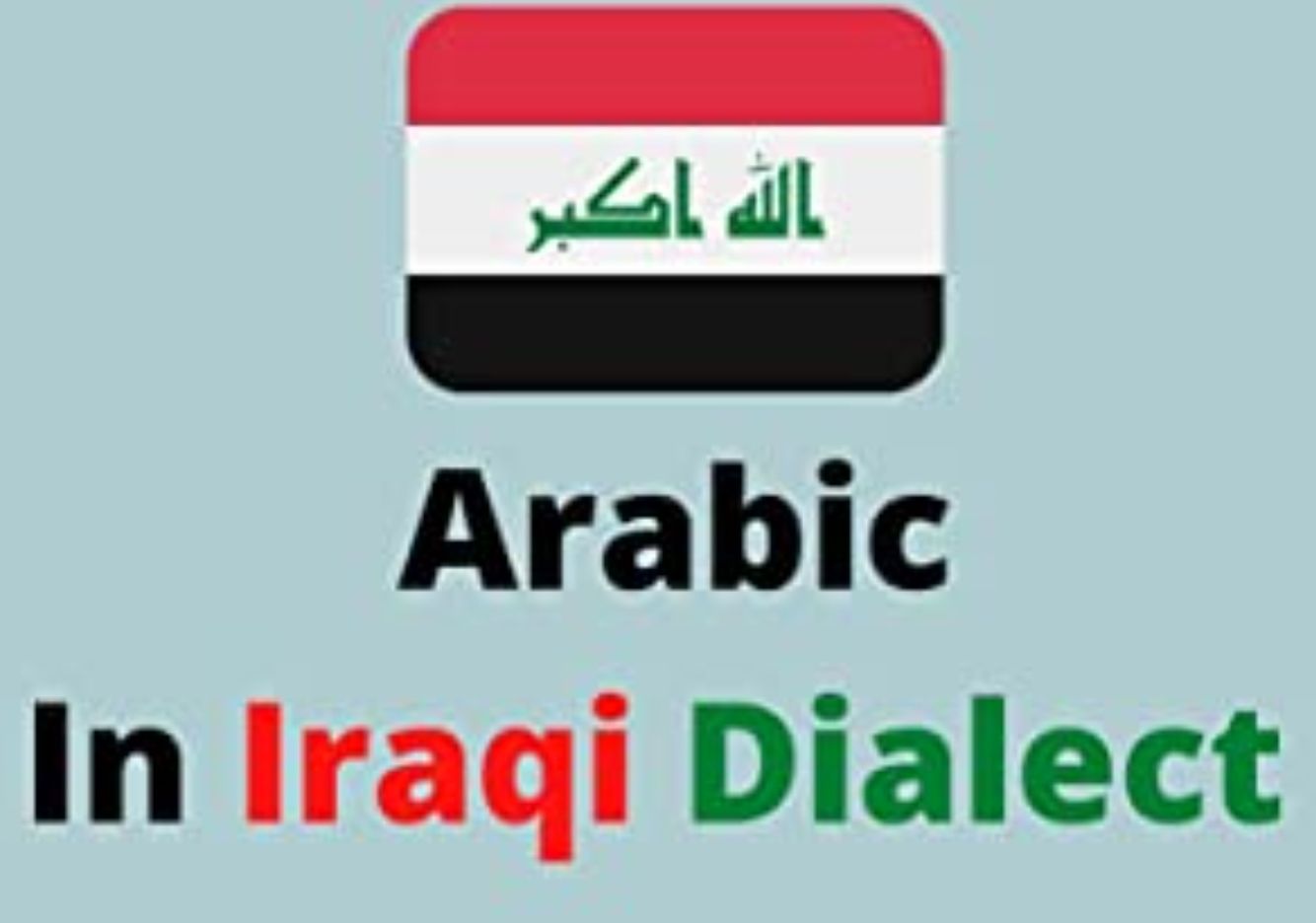 Iraqi Arabic
