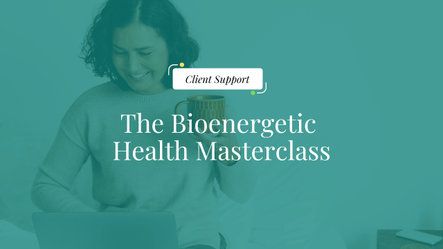 CBH Energetics Bioenergetic Health 3-Part Masterclass