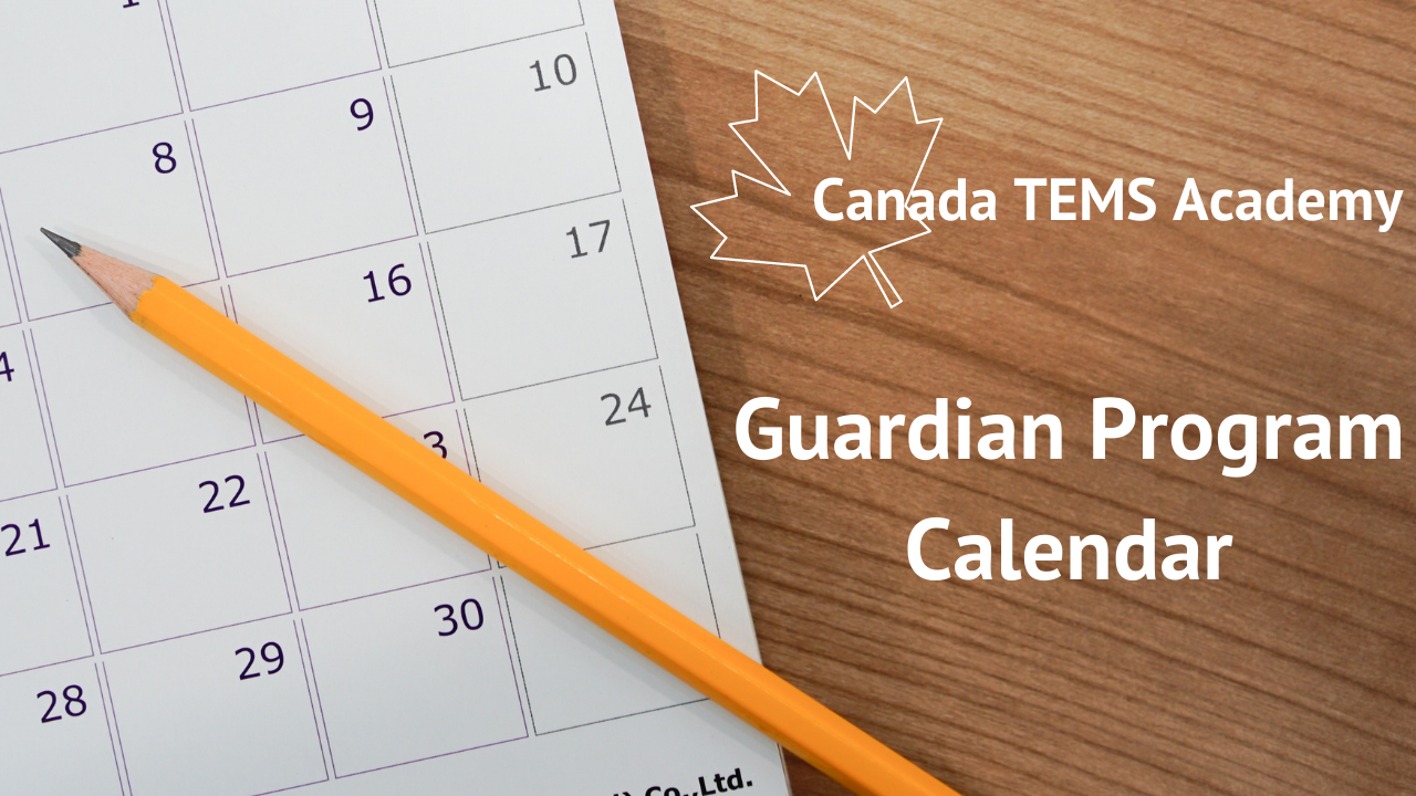 December 2022 Guardian Program Calendar