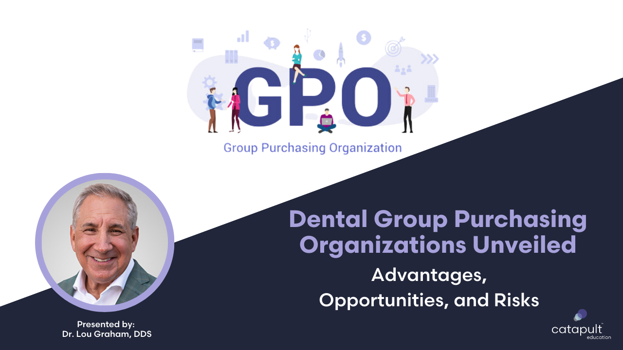 Dental Group Purchasing Organizations Unveiled: Nov 16th