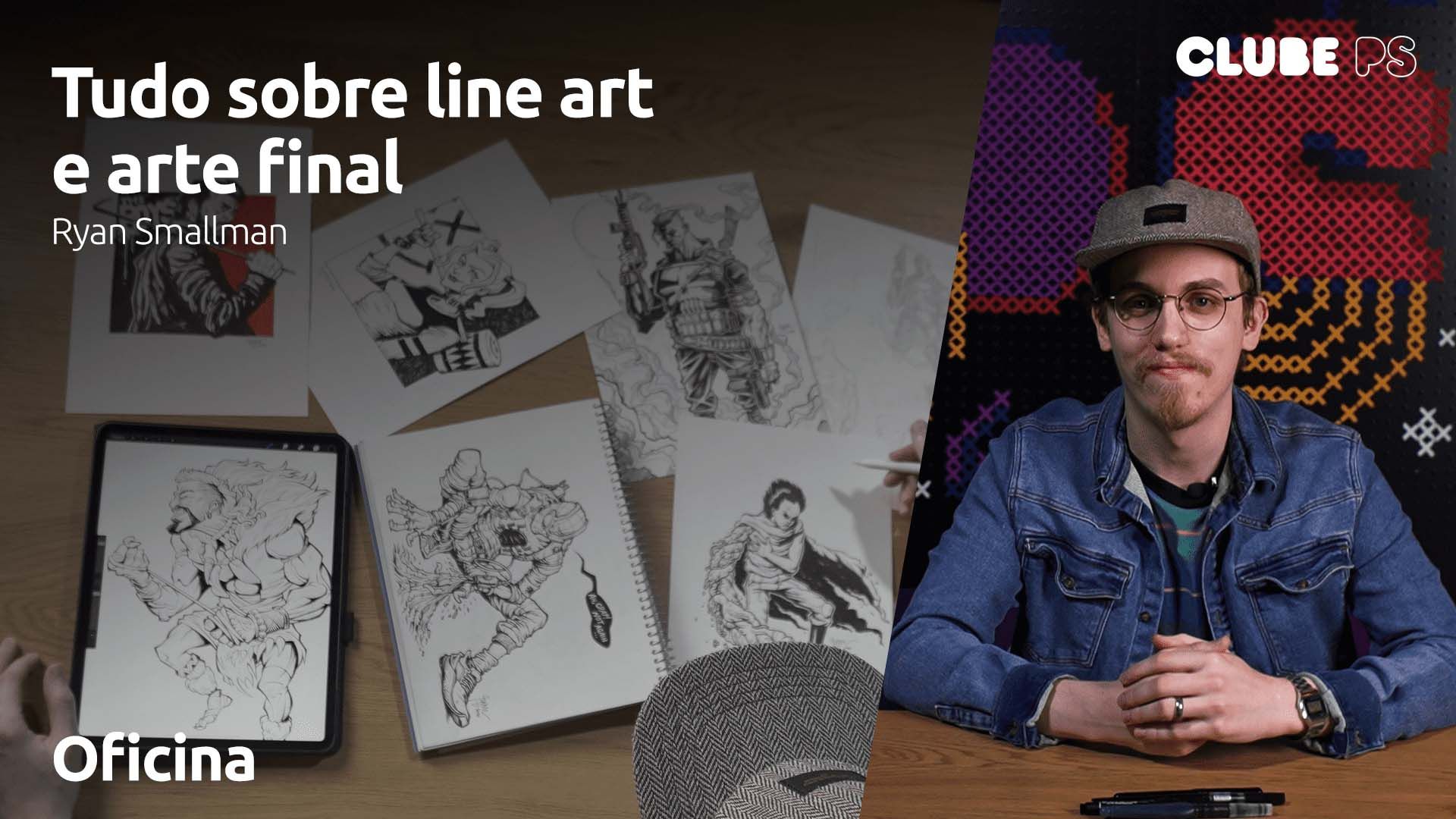 Tudo sobre line art e arte final