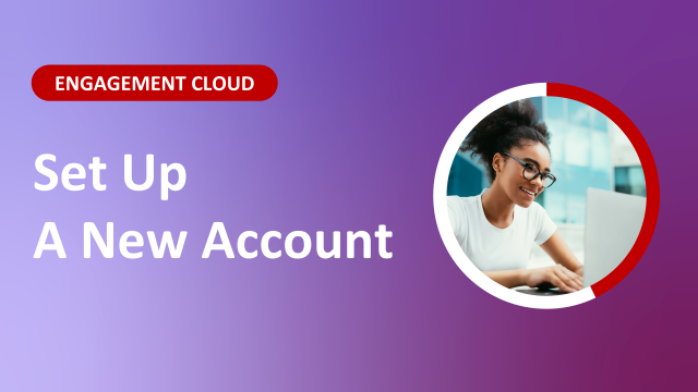 Set Up A New Account