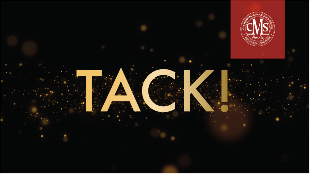 Club Trac 2025 - Tack!