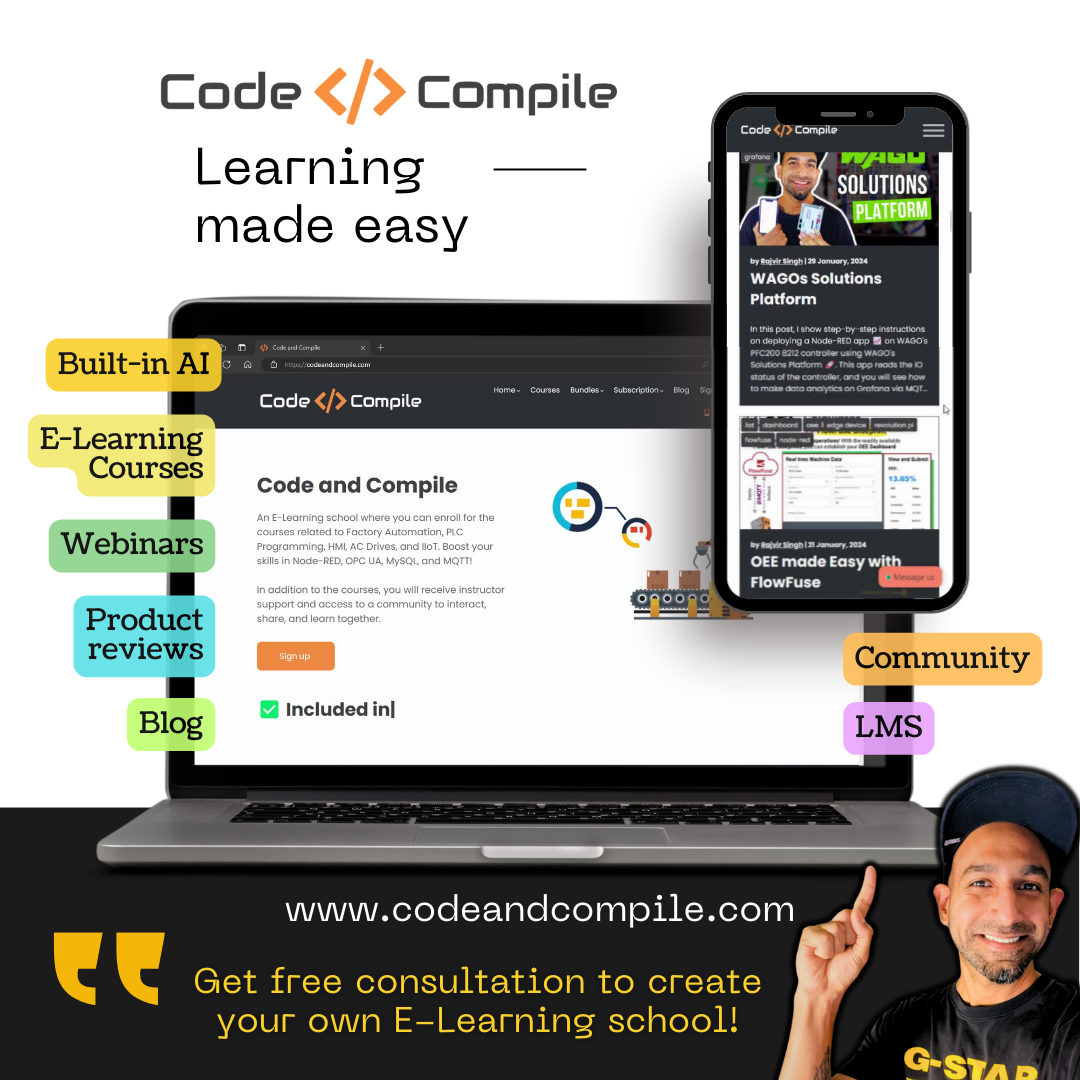 Create your own E-Learning school on LearnWorlds (20% discount coupon)