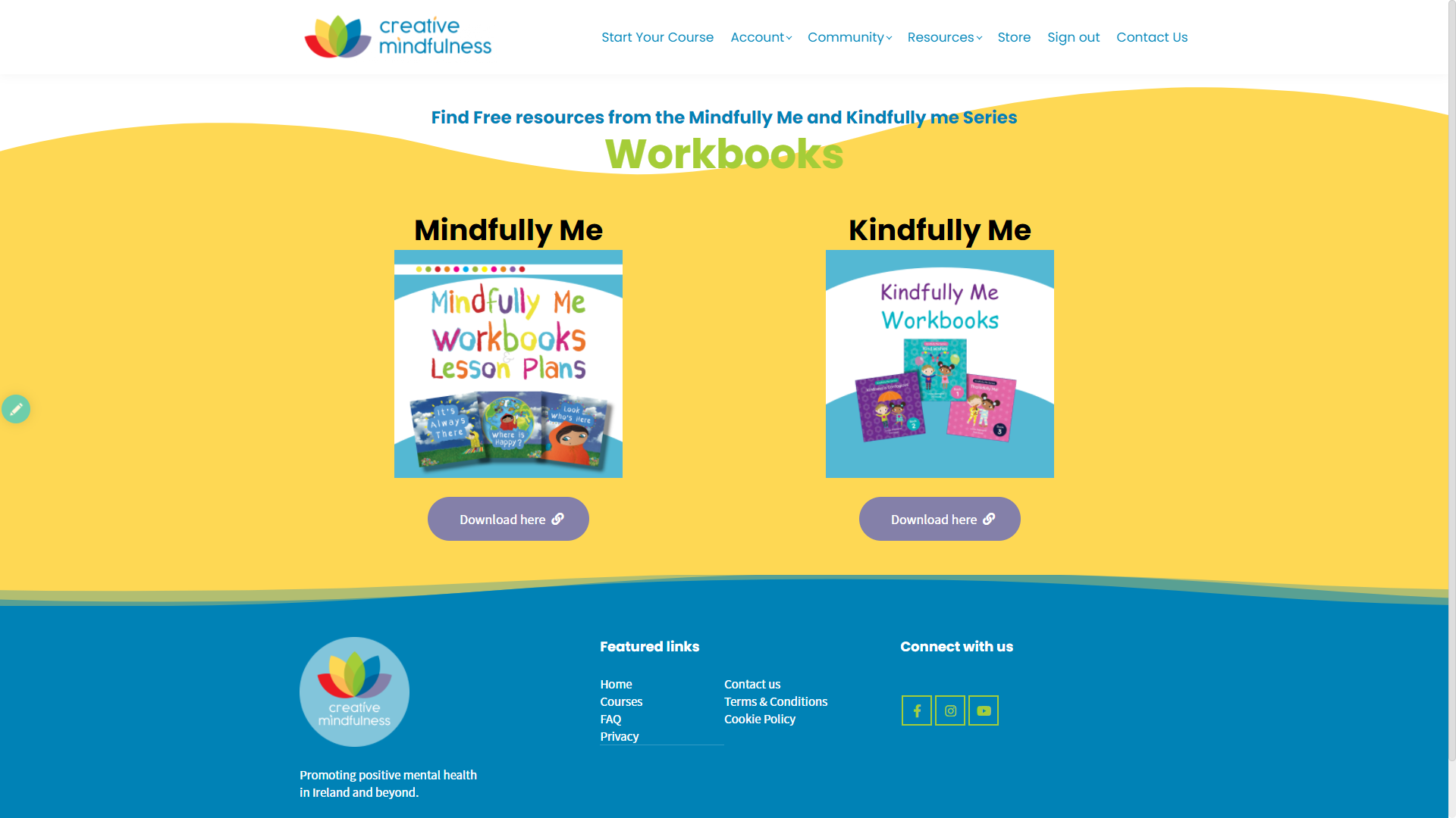 Creative Mindfulness Workbooks