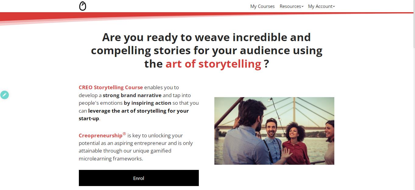 CREO Storytelling Course