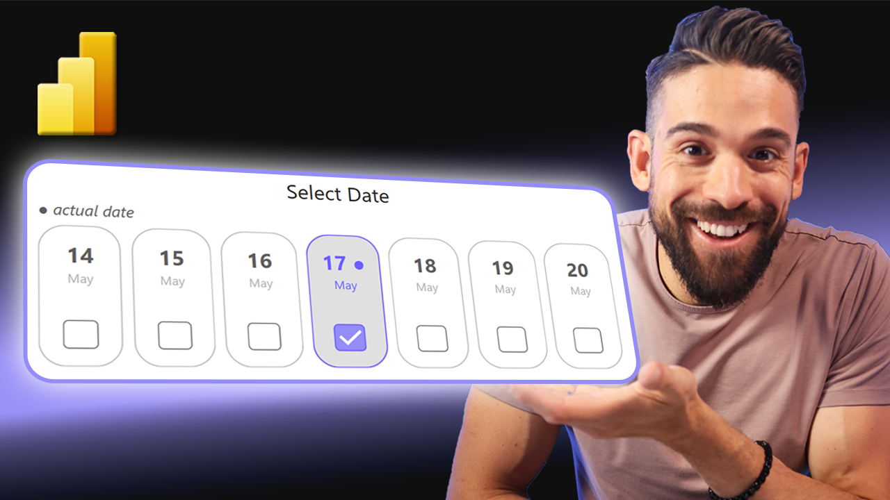 Create a Perfect Date Picker Slicer in Power BI