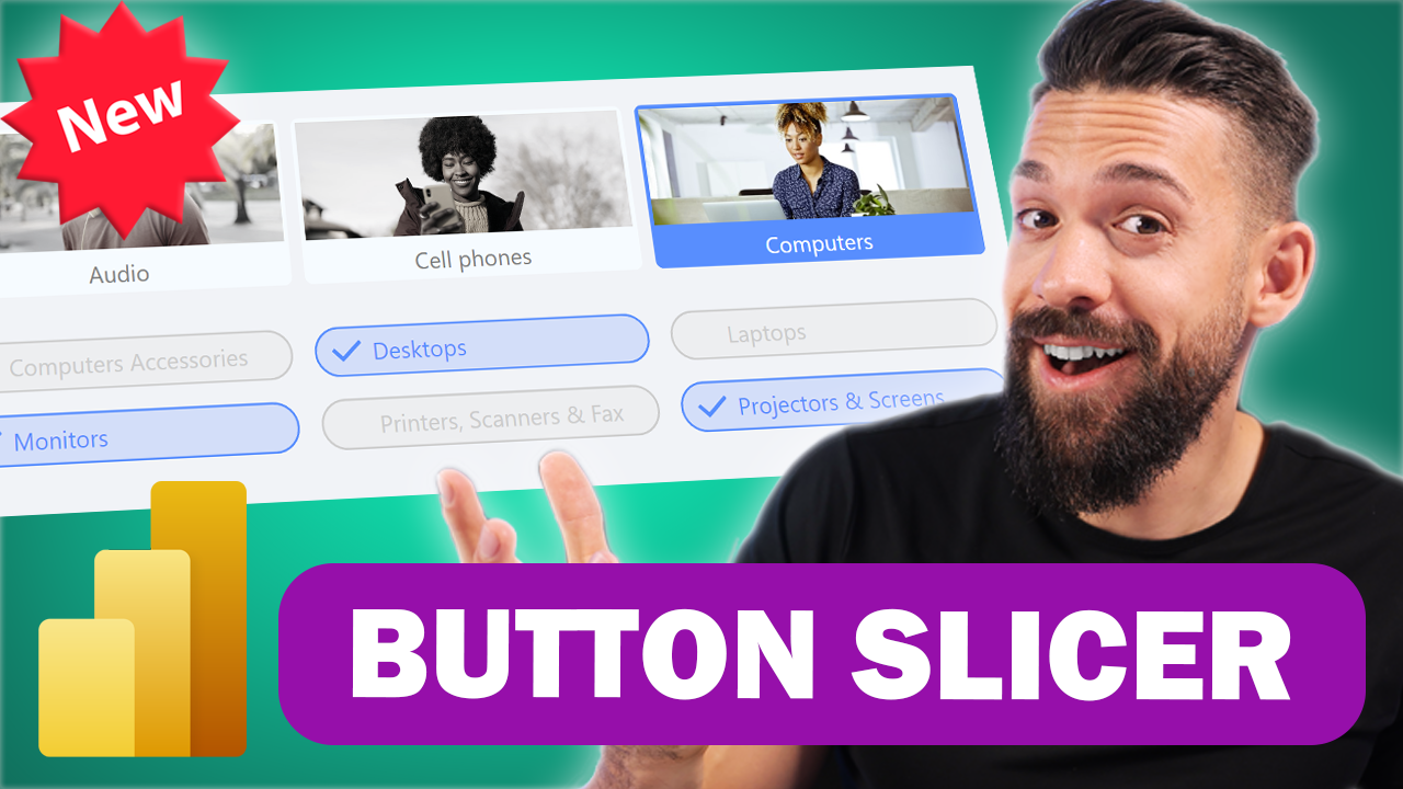 Mastering the New Button Slicers in Power BI
