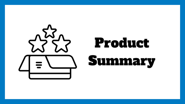 Product Summary