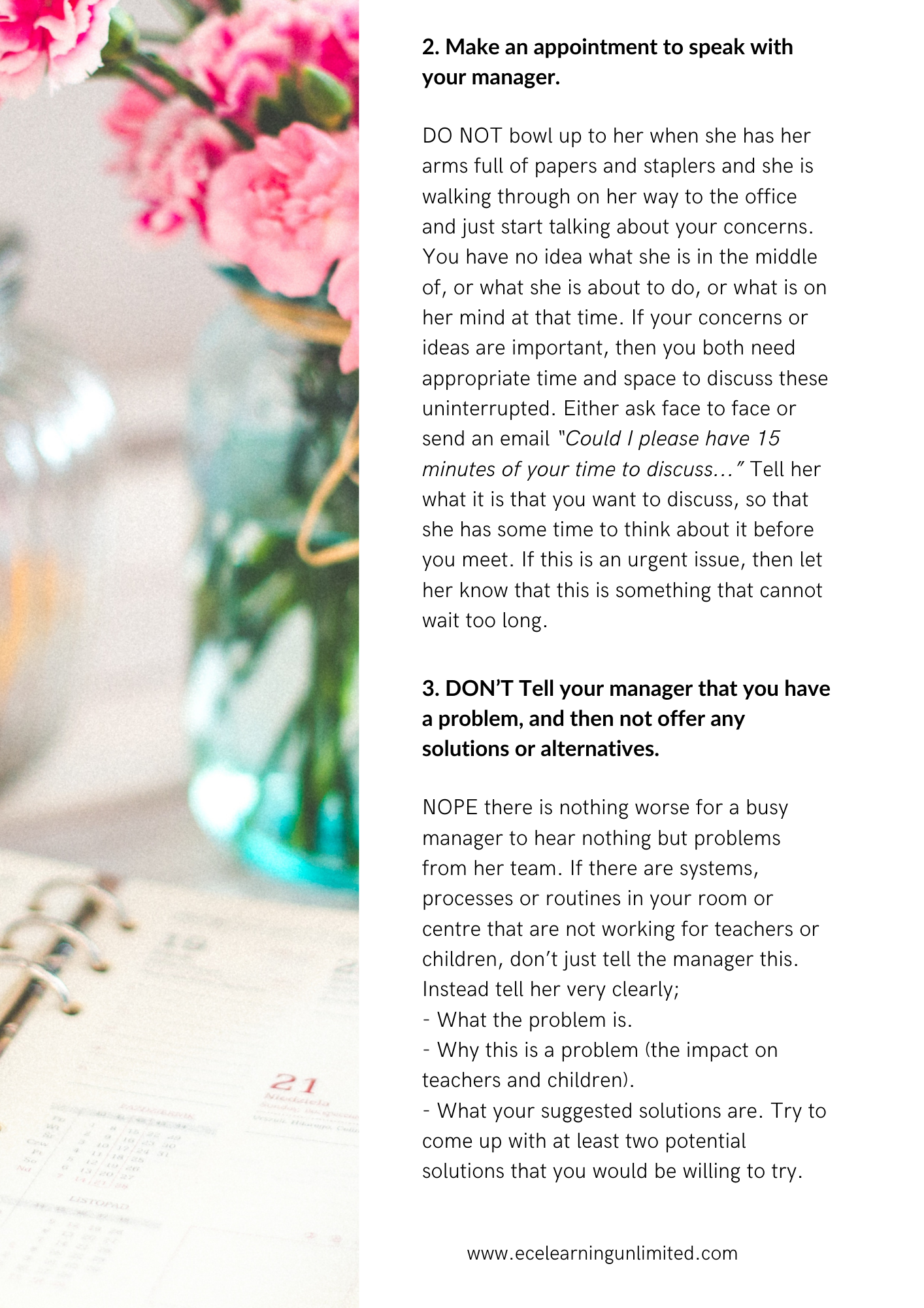 Seven tips for getting your manager to listen to you