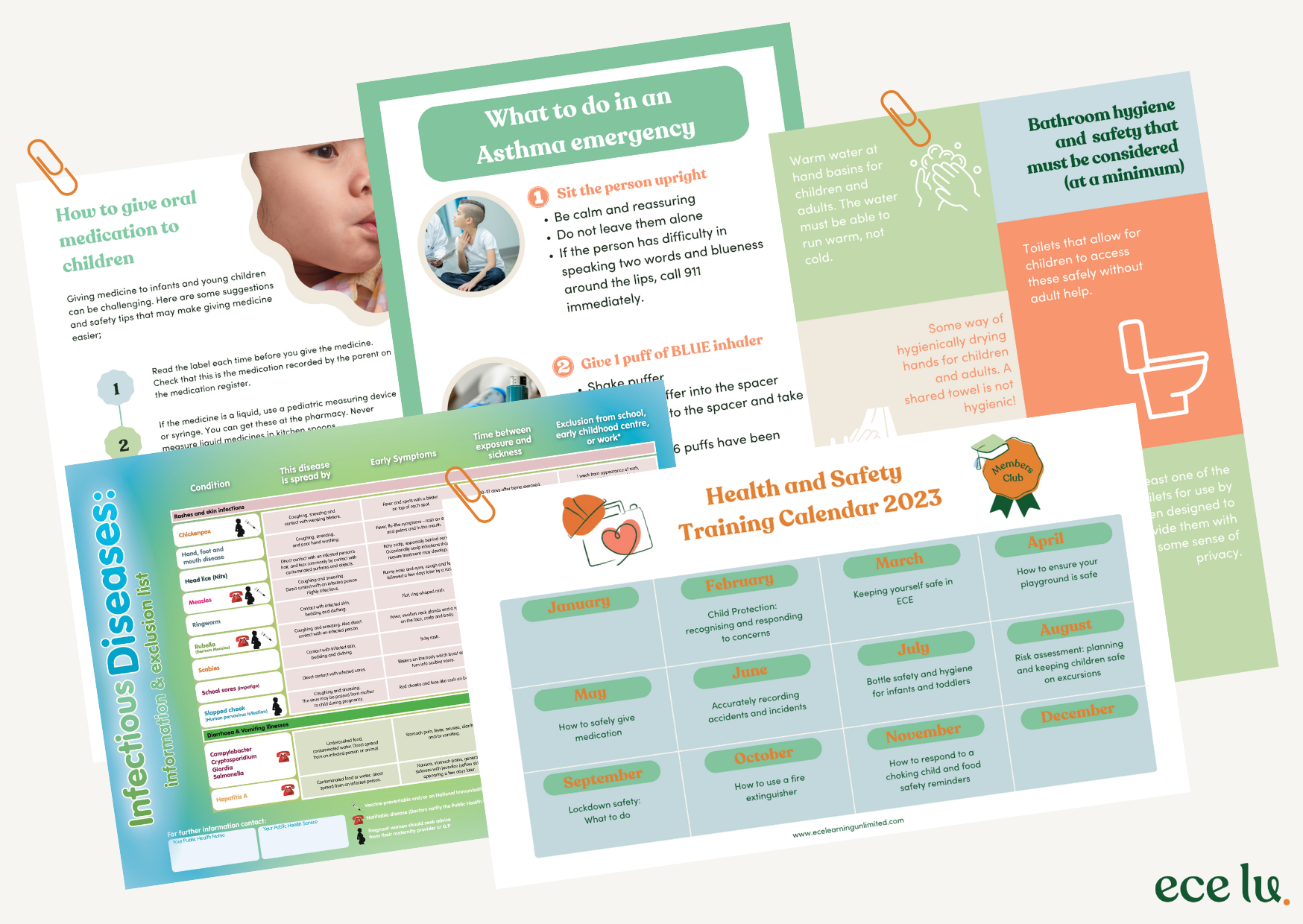 Health and Safety in ECE with 1Place Childcare