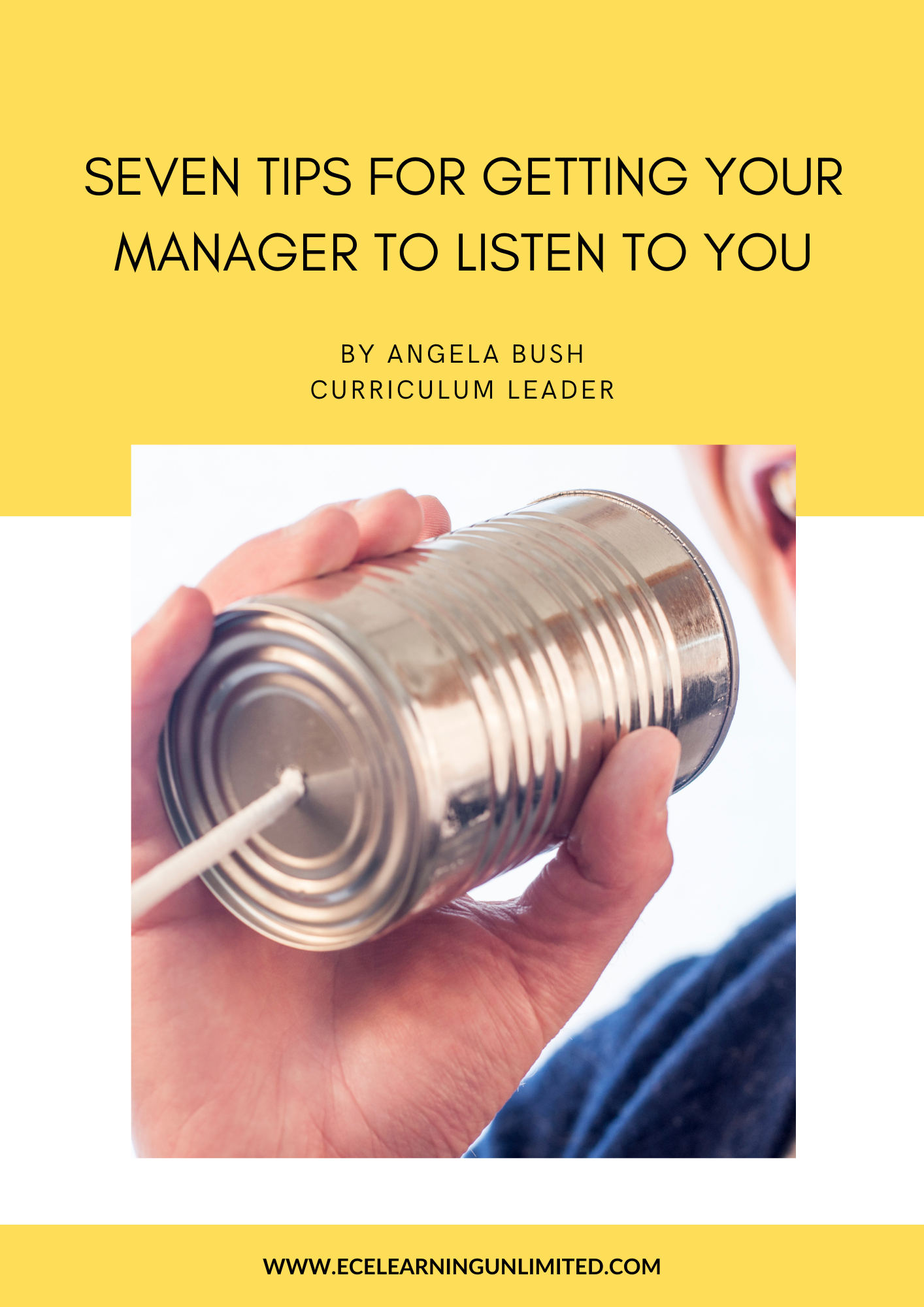 Seven tips for getting your manager to listen to you