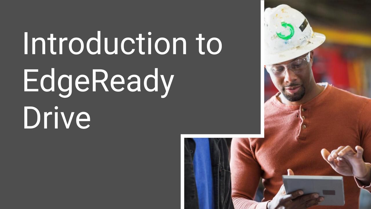 Course A107: Learn document management with EdgeReady Drive