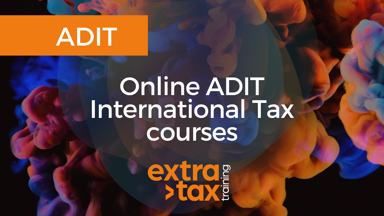 Online ADIT International Tax recognised course provider