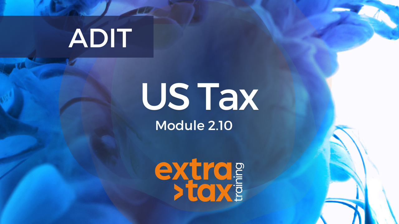 ADIT US Tax - Module 2.10 - United States Online Course