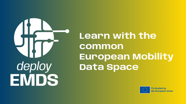 Learn with the common European mobility data space