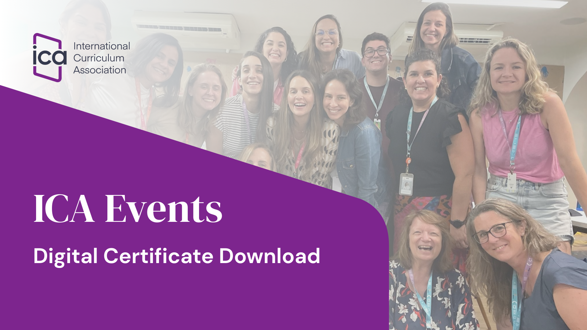 ICA Events - Digital Certificate Download