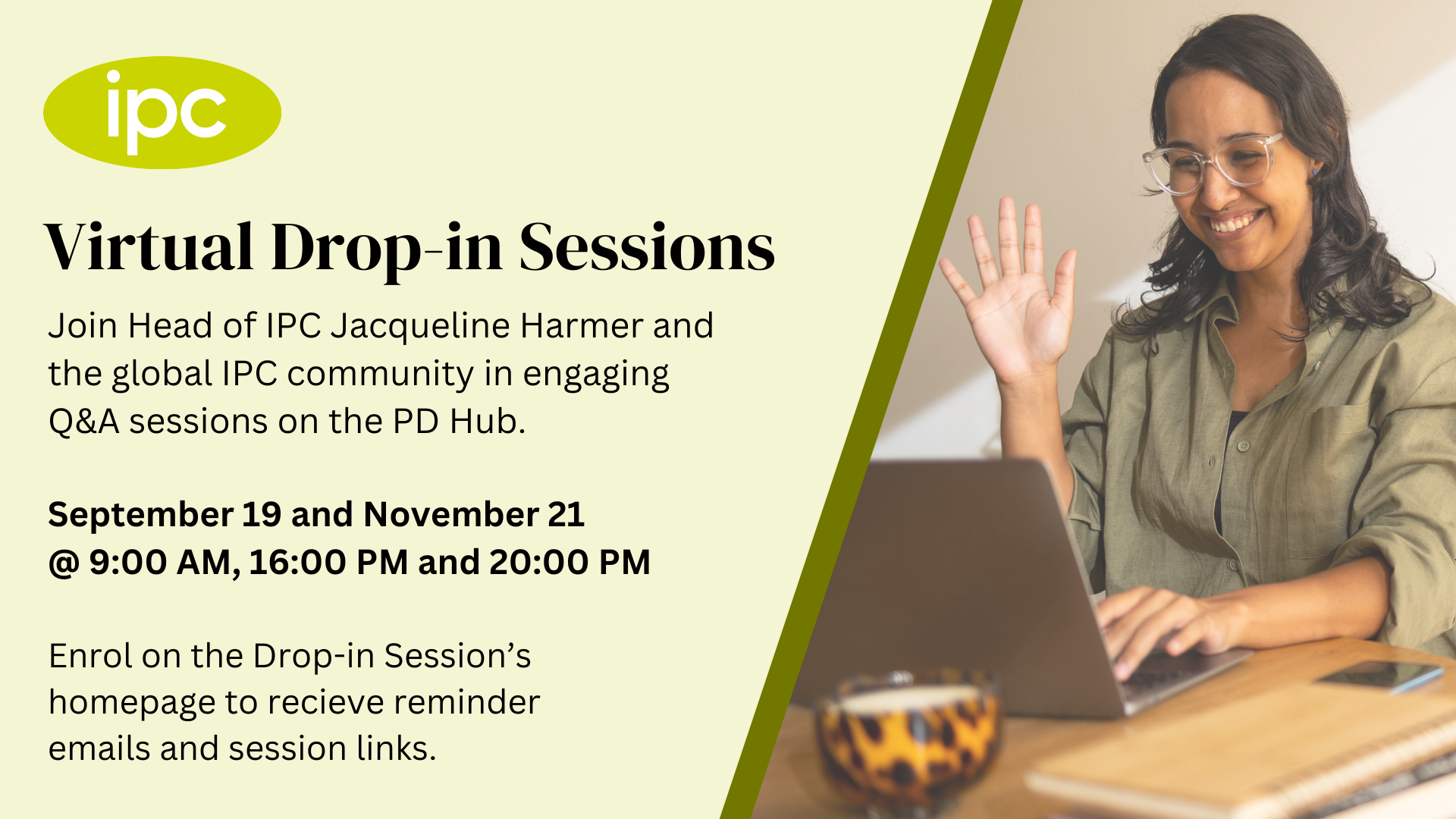 IPC Virtual Drop-in Sessions