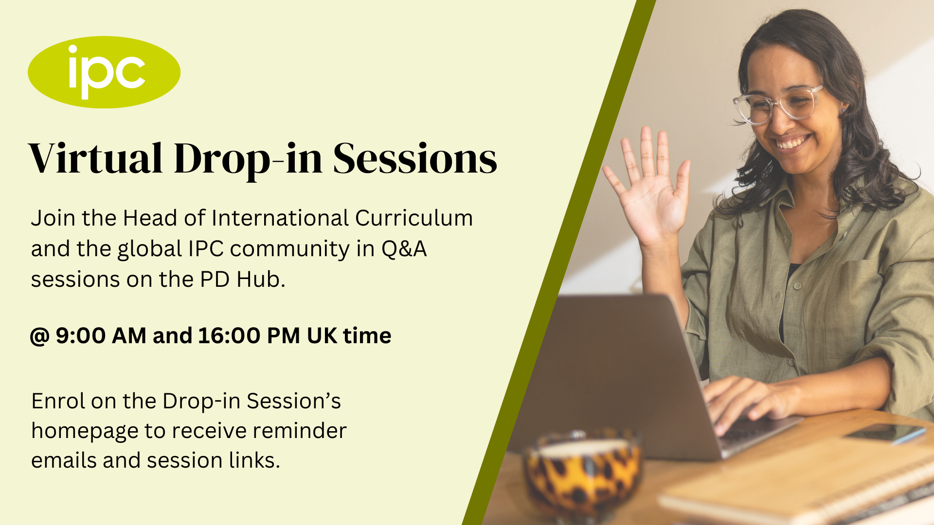 IPC Virtual Drop-in Sessions