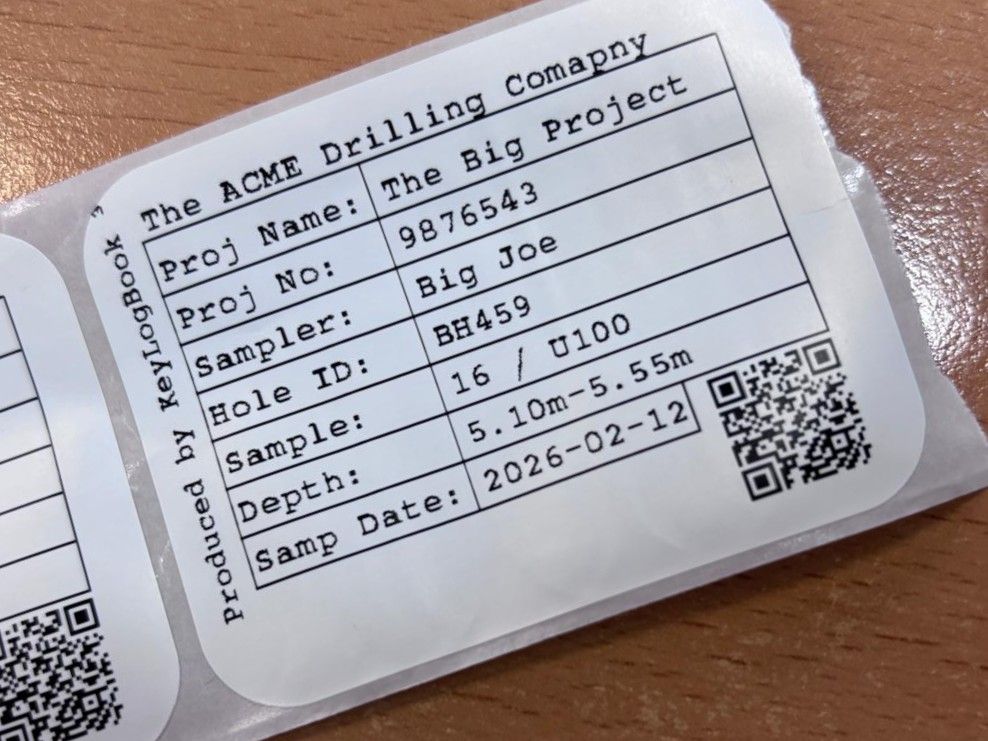 A guide to sample labelling