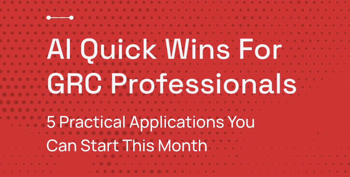 AI in GRC: How to get started right now