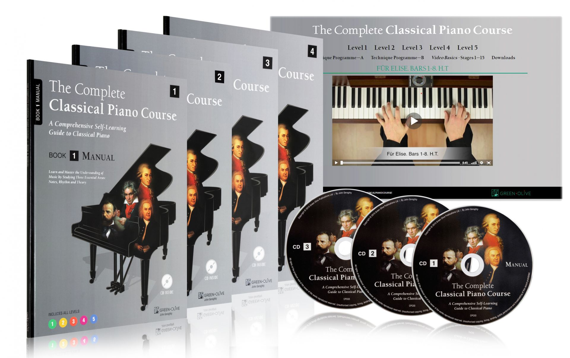 The Complete Classical Piano Course: Pay in Full