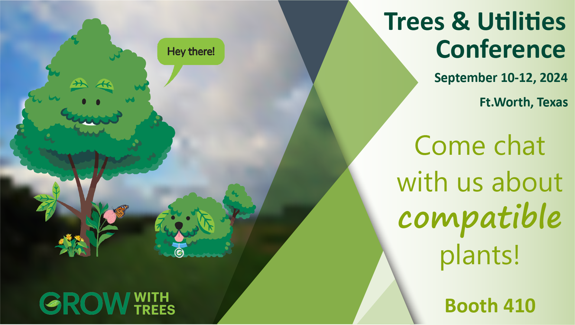 Shake a Limb with GWT at Trees & Utilities