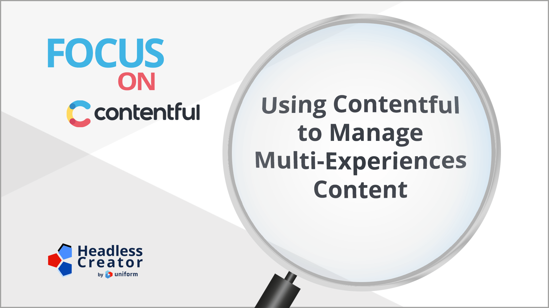 Using Contentful to Manage Multi-Experiences Content