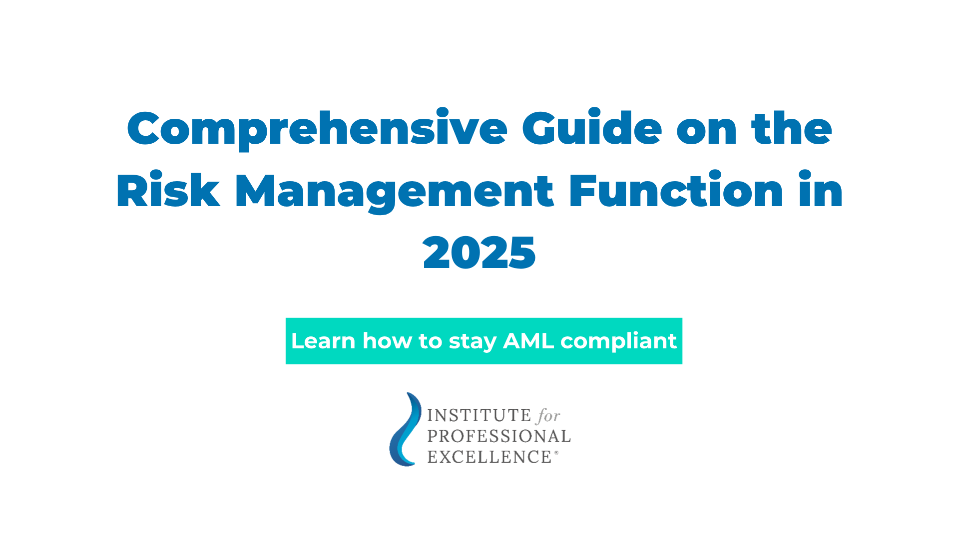 Comprehensive Guide on the Risk Management Function in 2025