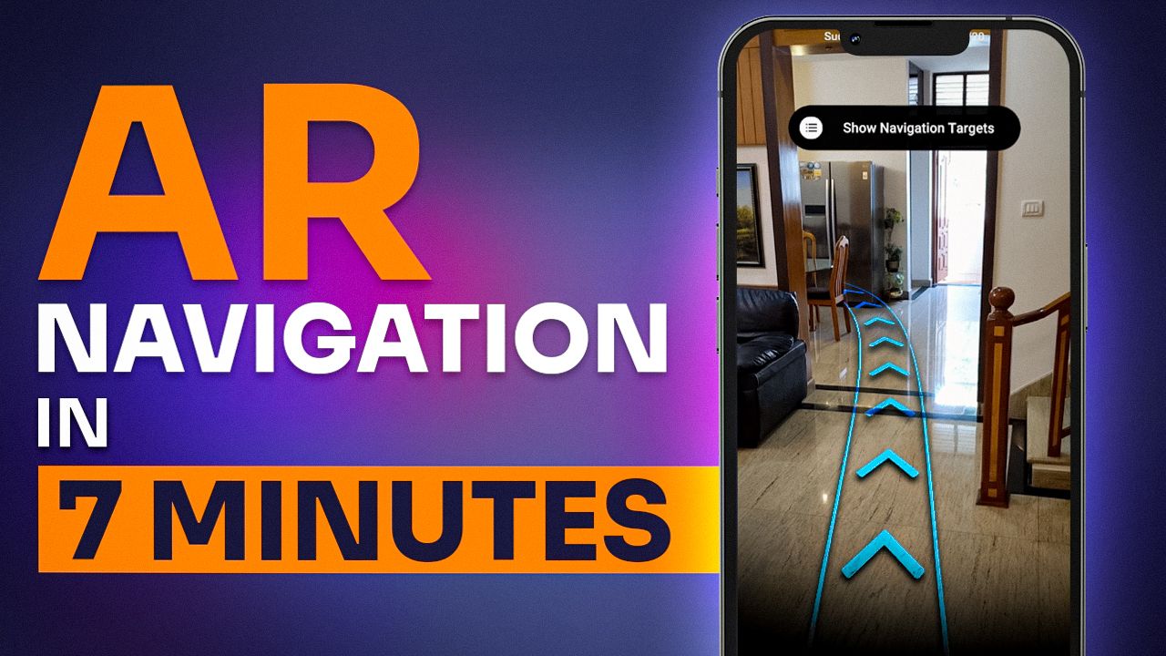 Learn How To Create AR Indoor Navigation App | Immersal SDK