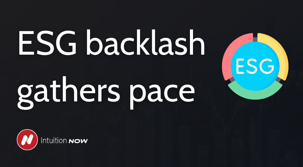 Financial Pulse: ESG backlash gathers pace