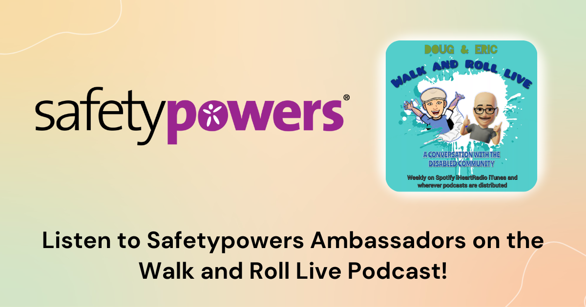 Safetypowers on Walk and Roll Live podcast