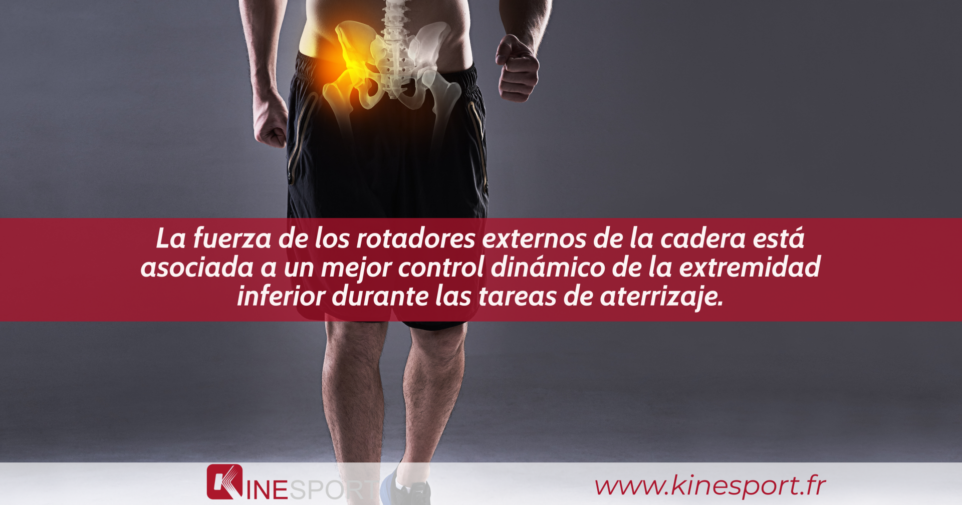 La fuerza de los rotadores externos de la cadera está asociada a un ...