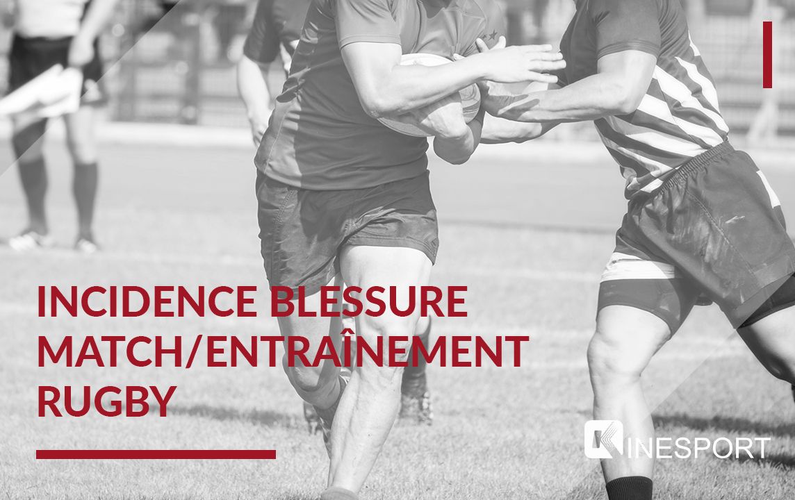 Incidence des blessures liées aux matchs et aux entraînements dans la ...
