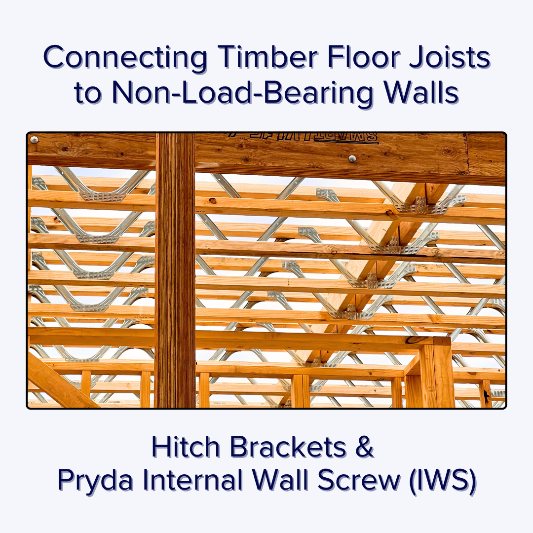 Detailing Non-Load-Bearing Wall Connections: Hitch Brackets vs Pryda IWS