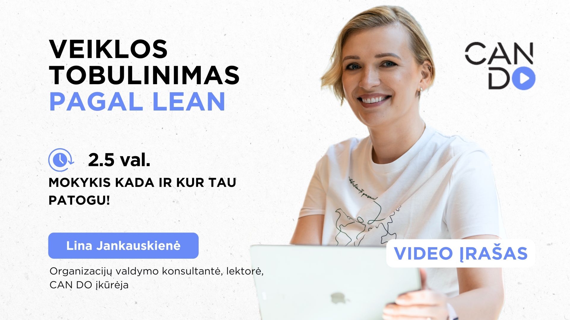 VEIKLOS TOBULINIMAS PAGAL LEAN [įrašas]