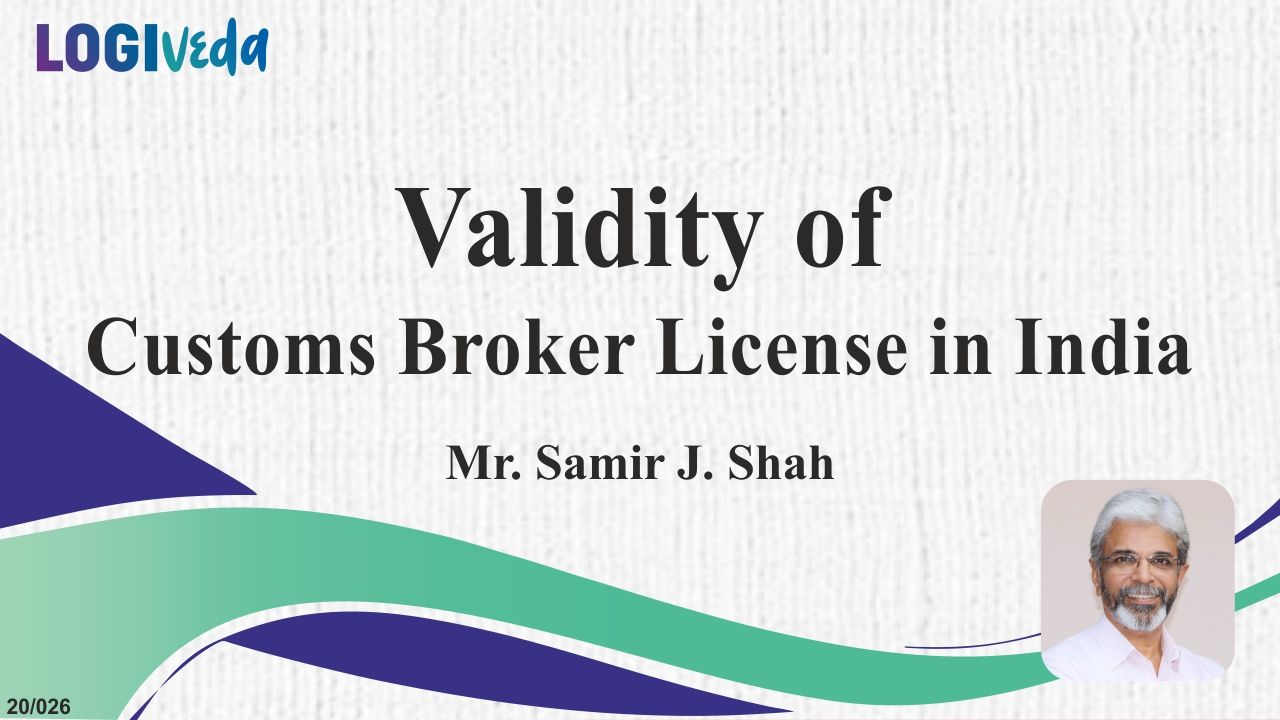 What is Validity of Customs Brokers License? (CBLR 2020) | कस्टम्स ...