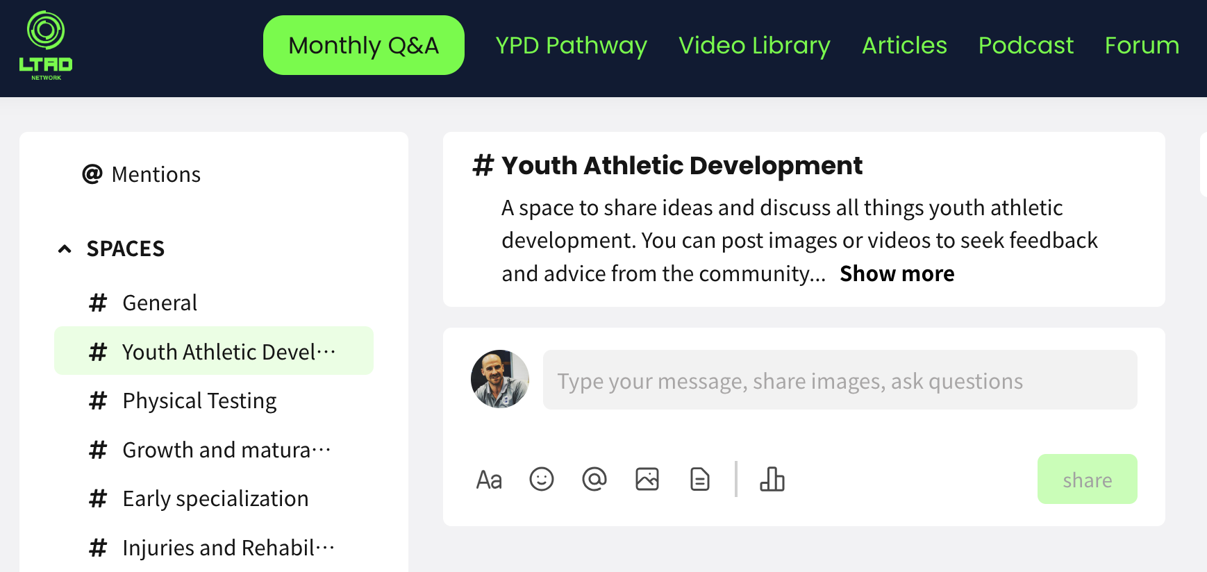 LTAD Network Forum Re-Launches