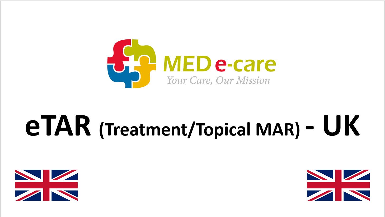 eTAR (Treatment/Topical MAR) For Care Staff